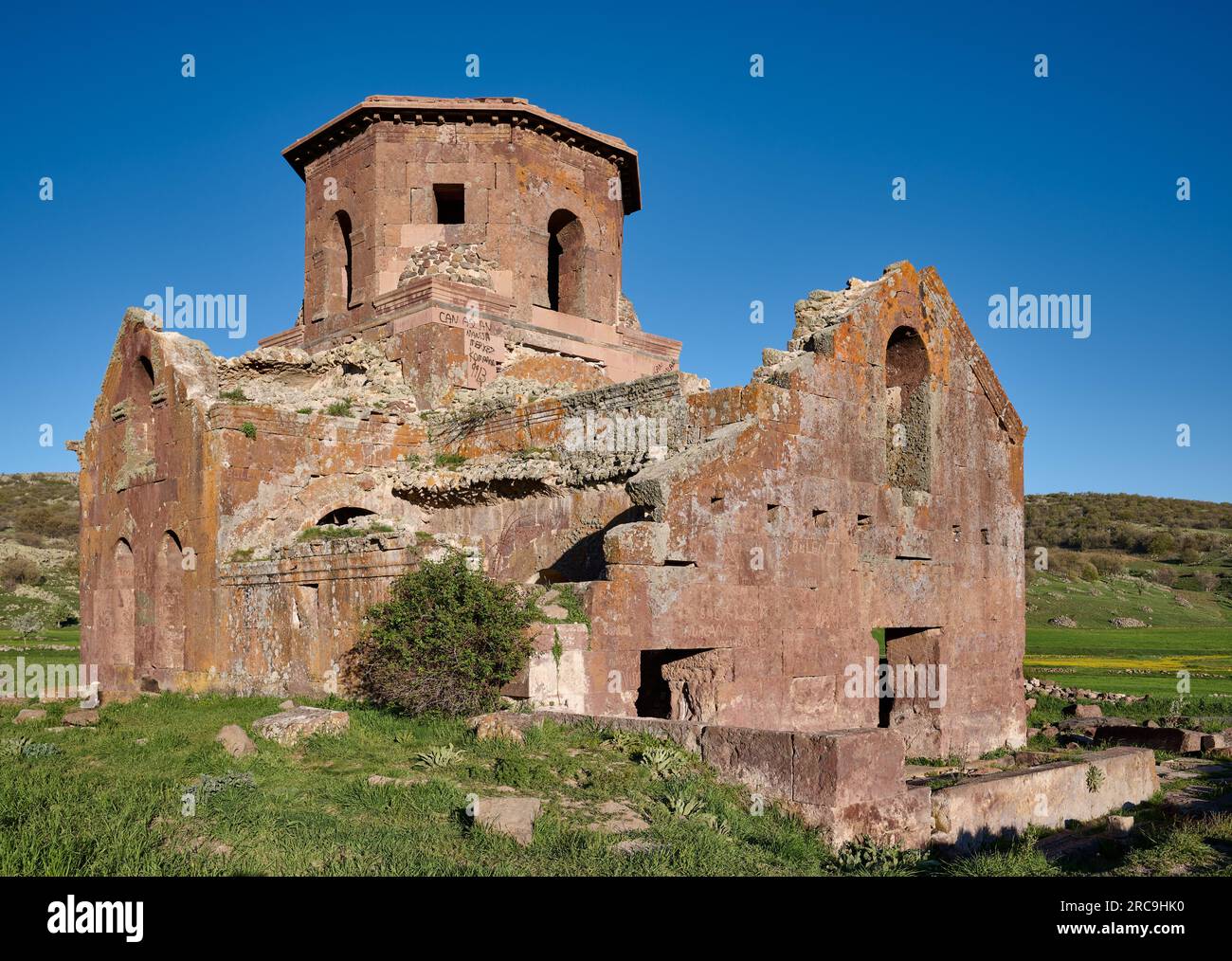 Rote Kirche, Kızıl Kilise, Güzelyurt, Kappadokien, Anatolien, Tuerkei ...