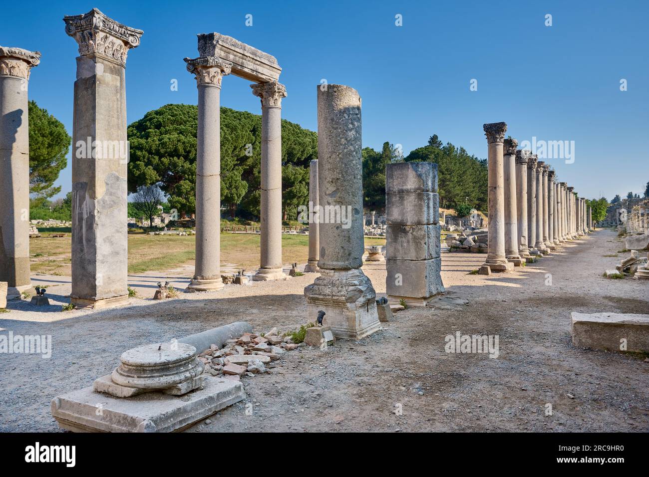 Untere Agora von Ephesos, Ephesus Archaeological Site, Selcuk, Tuerkei ...