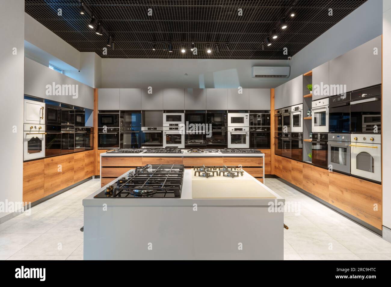 Interior of premium home appliance store in a mall Stock Photo - Alamy