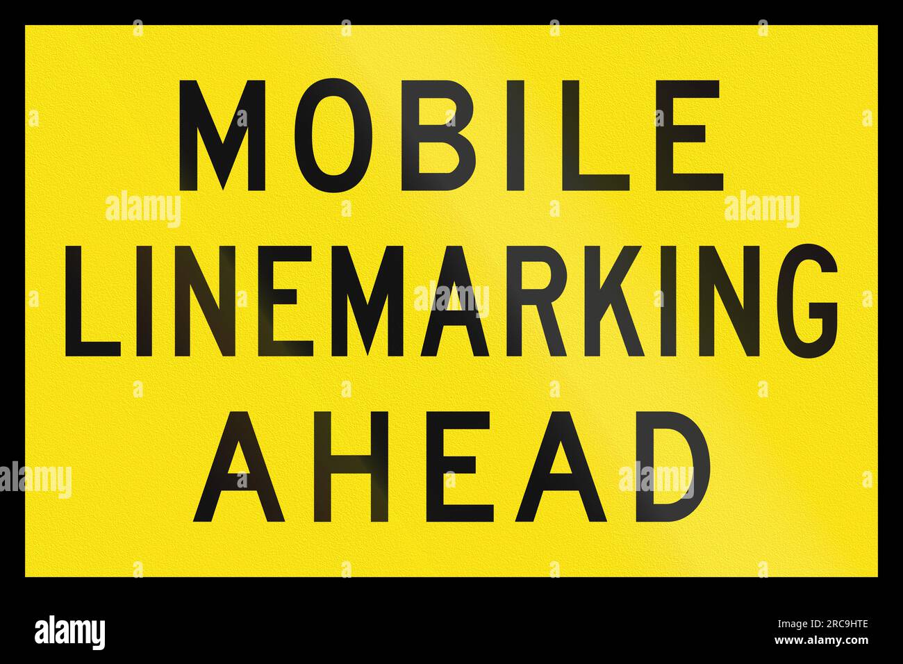 An Australian temporary road sign used in Queensland - Mobile ...