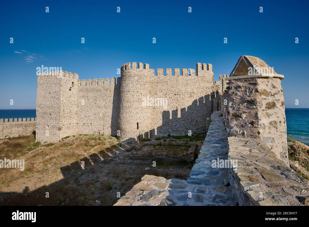 Mamure Kalesi mittelalterliche Burg, Anamur, Tuerkei |Mamure Castle ...