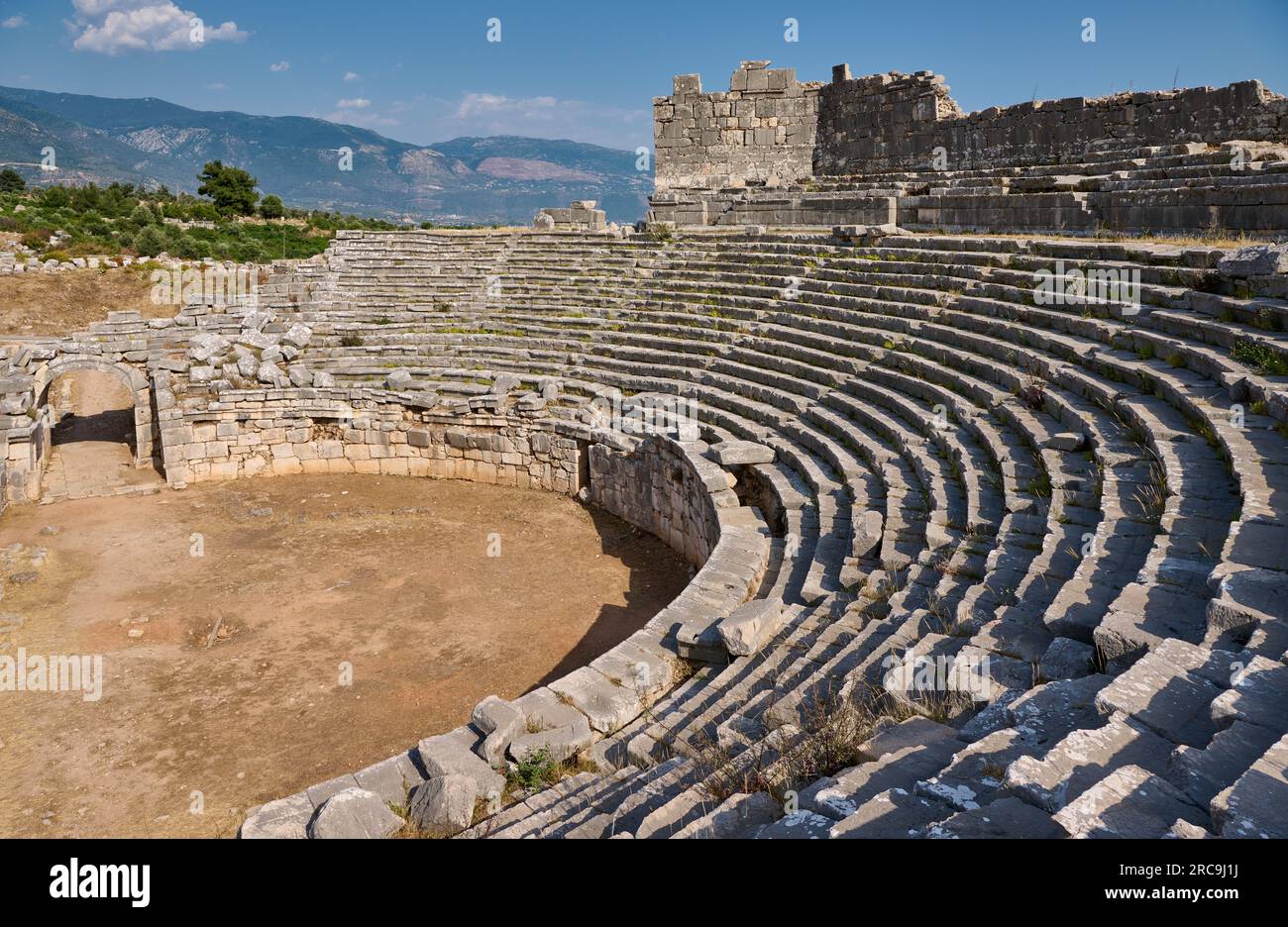 Ruinen des roemischen Theaters von Xanthos, Tuerkei |ruins of roman ...