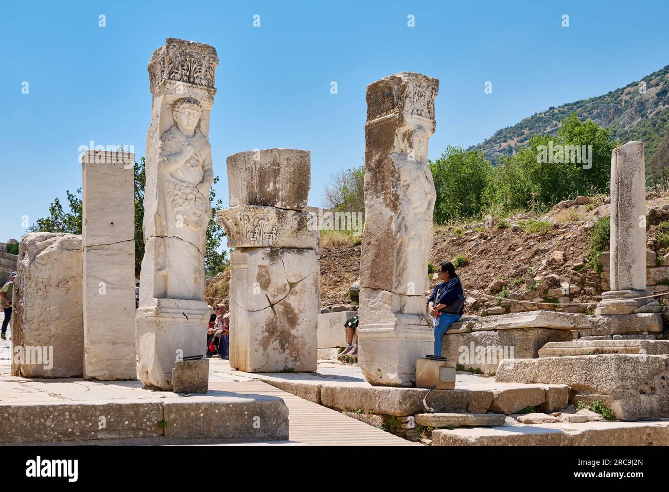 Ephesus turkey gate of hercules hi-res stock photography and images - Alamy