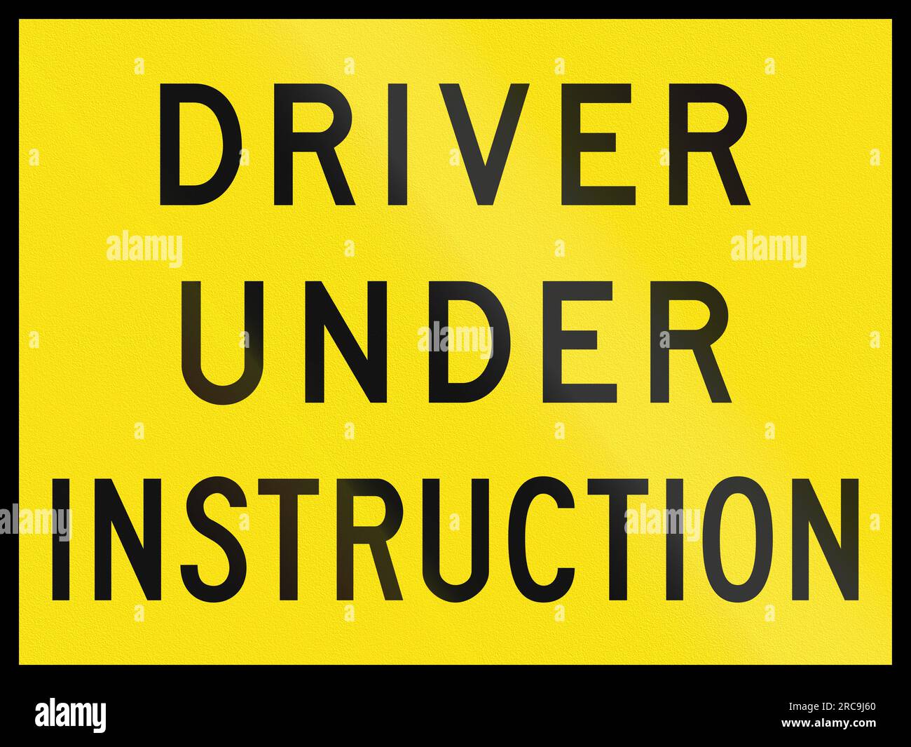 An Australian temporary road sign used in Queensland - Driver Under ...