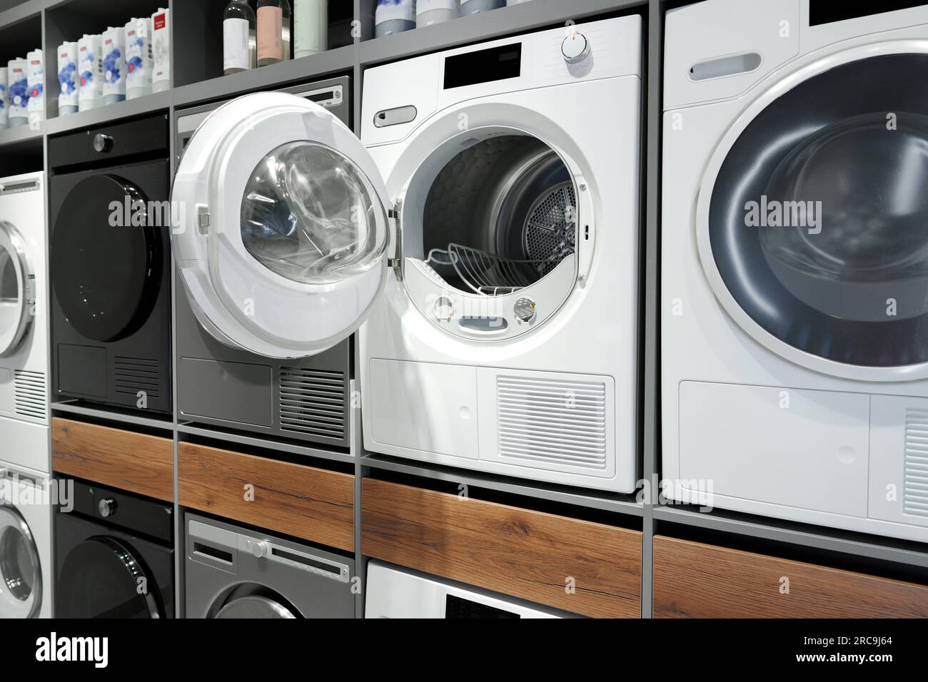 Washing machines and drying machines home appliance retail store ...