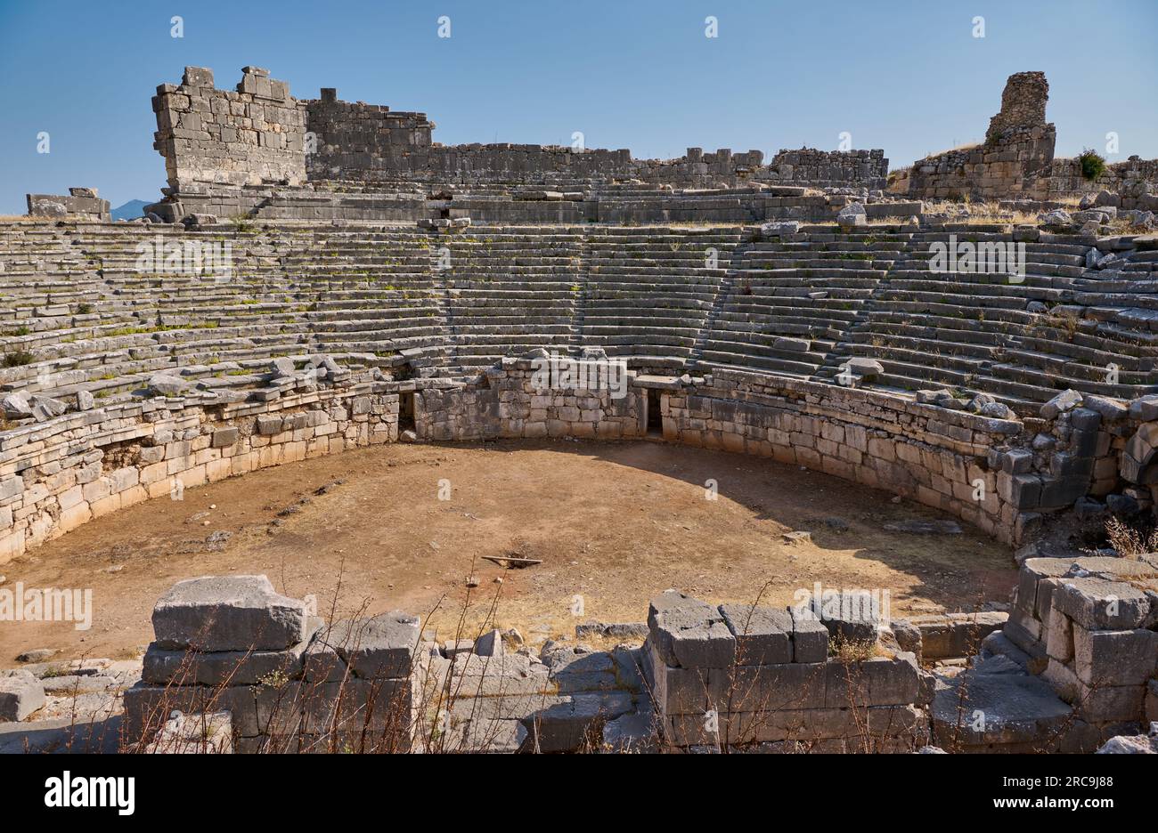 Ruinen des roemischen Theaters von Xanthos, Tuerkei |ruins of roman ...