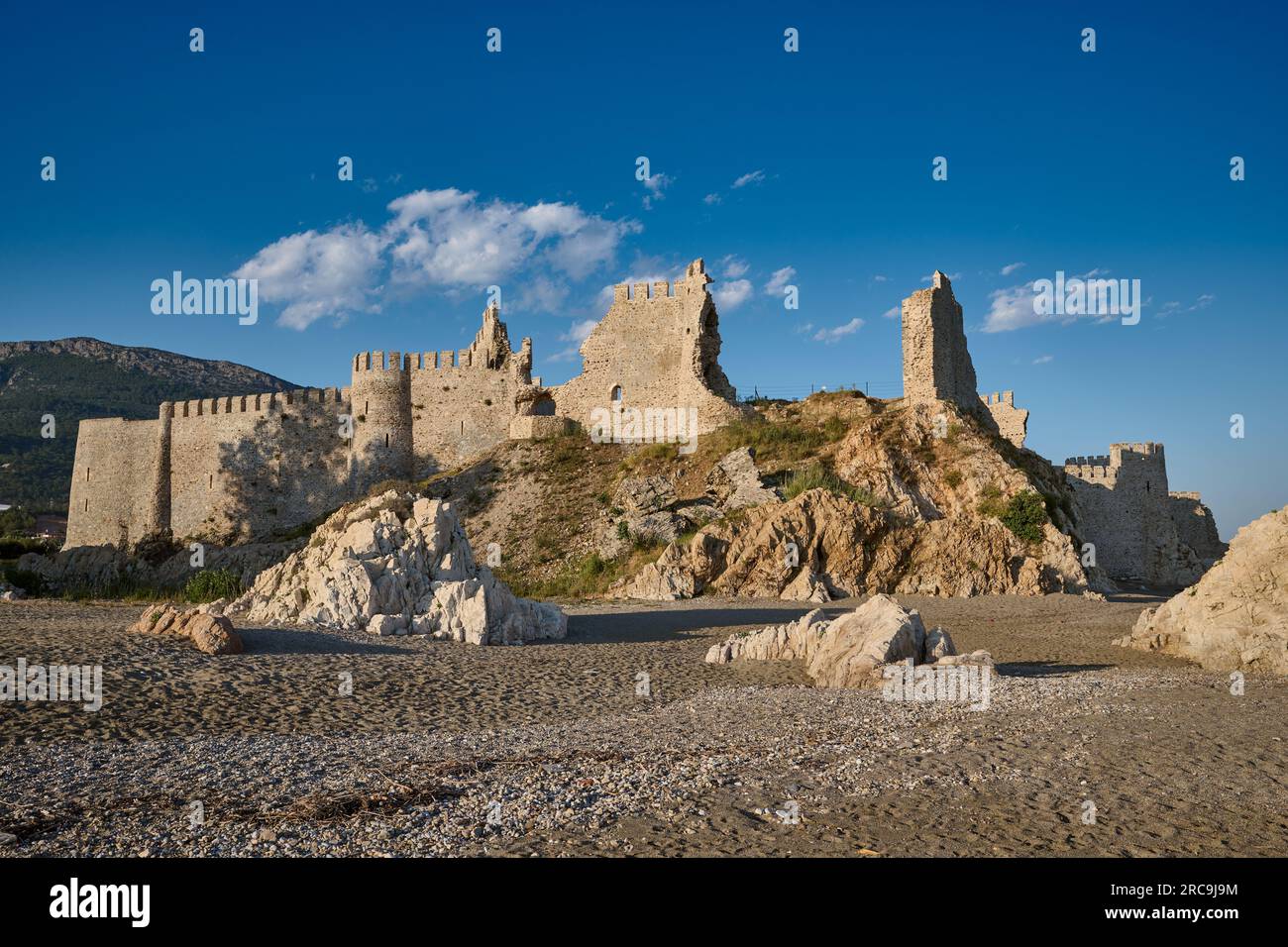Mamure Kalesi mittelalterliche Burg, Anamur, Tuerkei |Mamure Castle ...