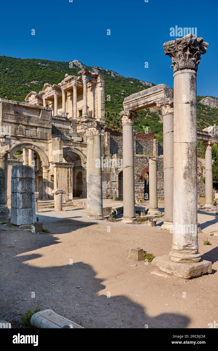 Untere Agora von Ephesos, Ephesus Archaeological Site, Selcuk, Tuerkei ...