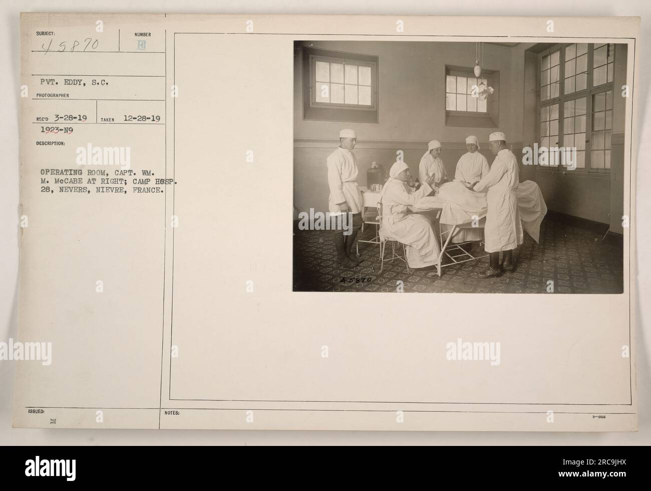 Surgery during ww1 hi-res stock photography and images - Alamy