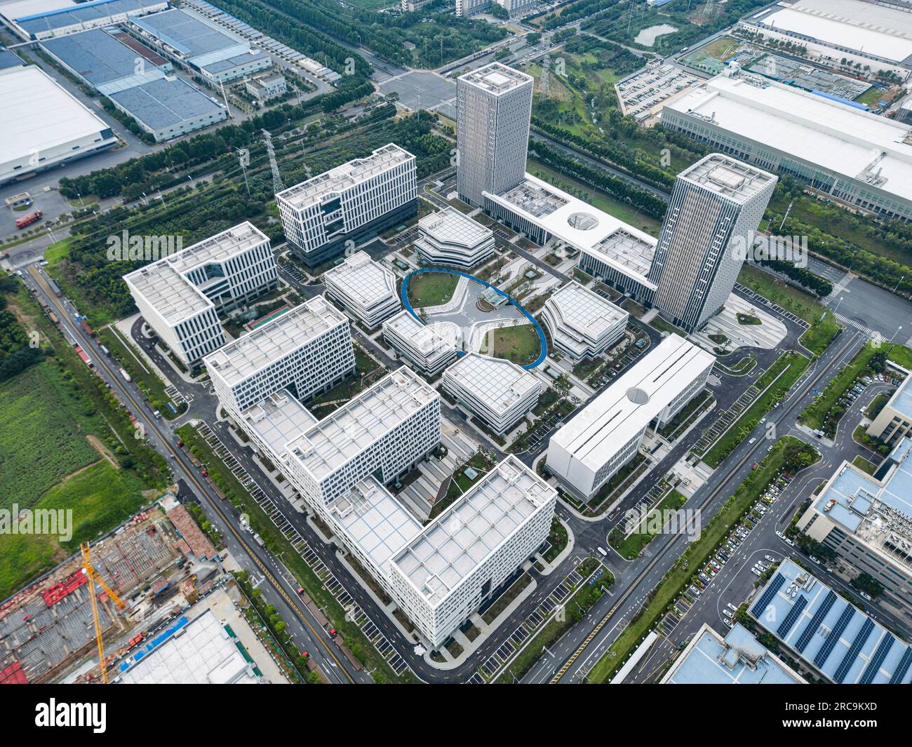 HEFEI, CHINA - JULY 11, 2023 - Aerial photo taken on July 11, 2023 ...