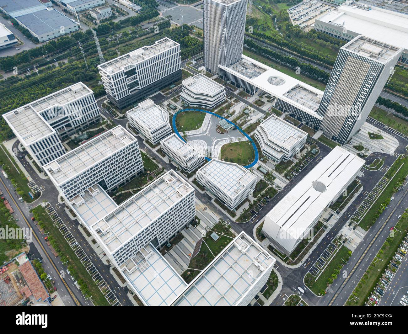 HEFEI, CHINA - JULY 11, 2023 - Aerial photo taken on July 11, 2023 ...