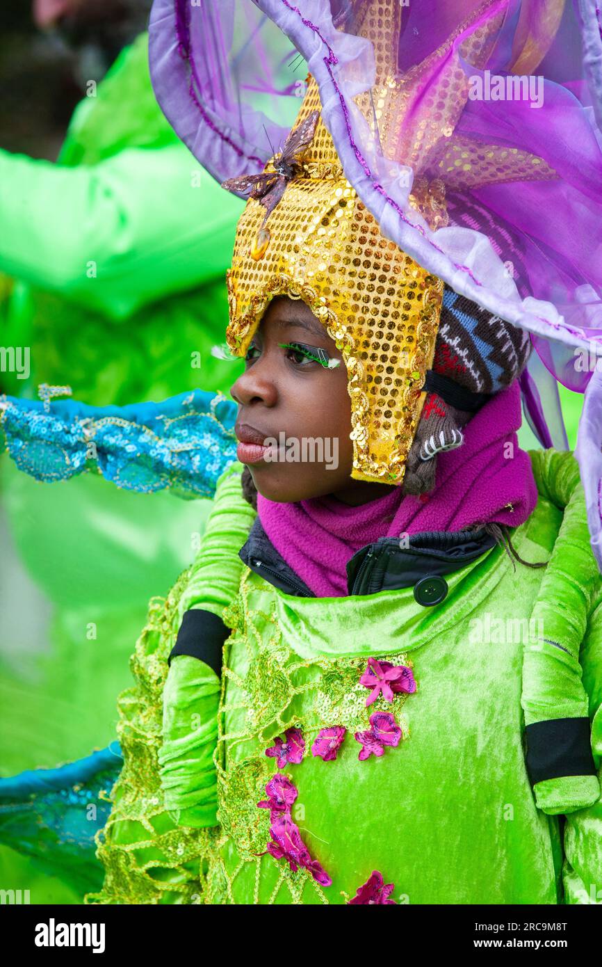 black girl carnival Stock Photo - Alamy