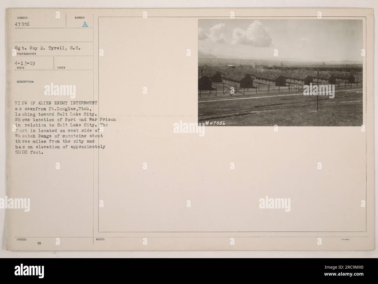 Alien enemy internment hi-res stock photography and images - Alamy