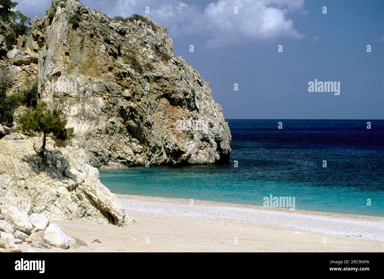 Griechenland, Karpathos, Nordosten, Strand Kyra Panagia Stock Photo - Alamy