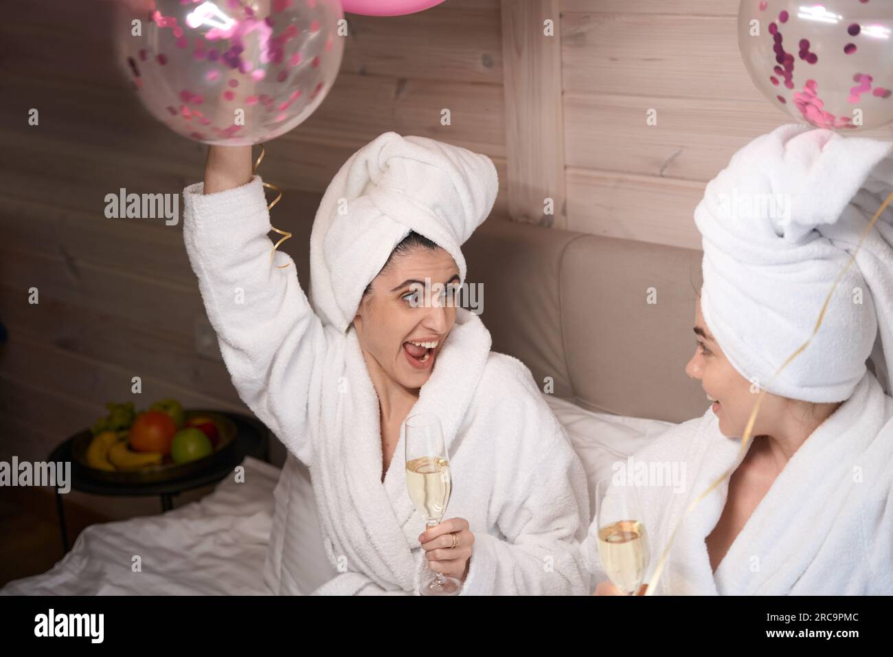 Woman enjoy bachelorette party hi-res stock photography and images - Alamy
