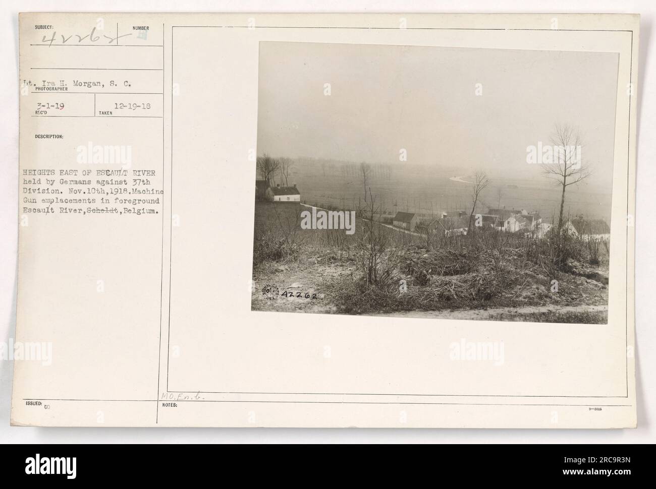 This photograph, labeled 111-SC-42262, was taken by Lt. Ira H. Morgan ...