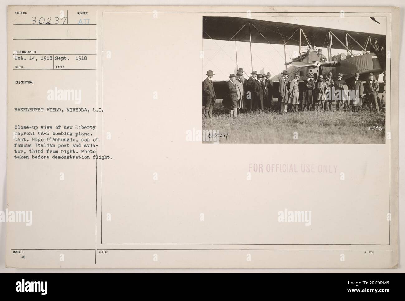 Caproni plane photography hi-res stock photography and images - Alamy