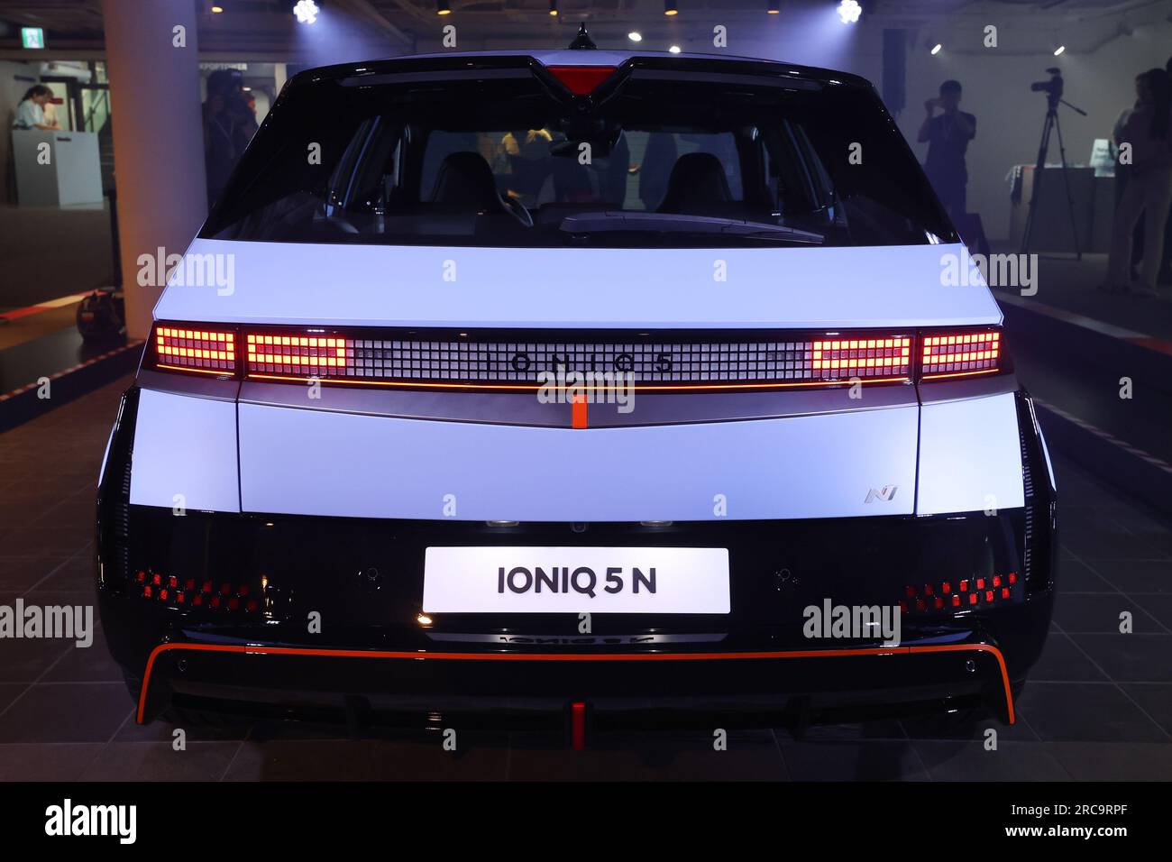 13th July, 2023. Hyundai unveils high-performance Ioniq 5 N EV South Korea's Hyundai Motor Co ...