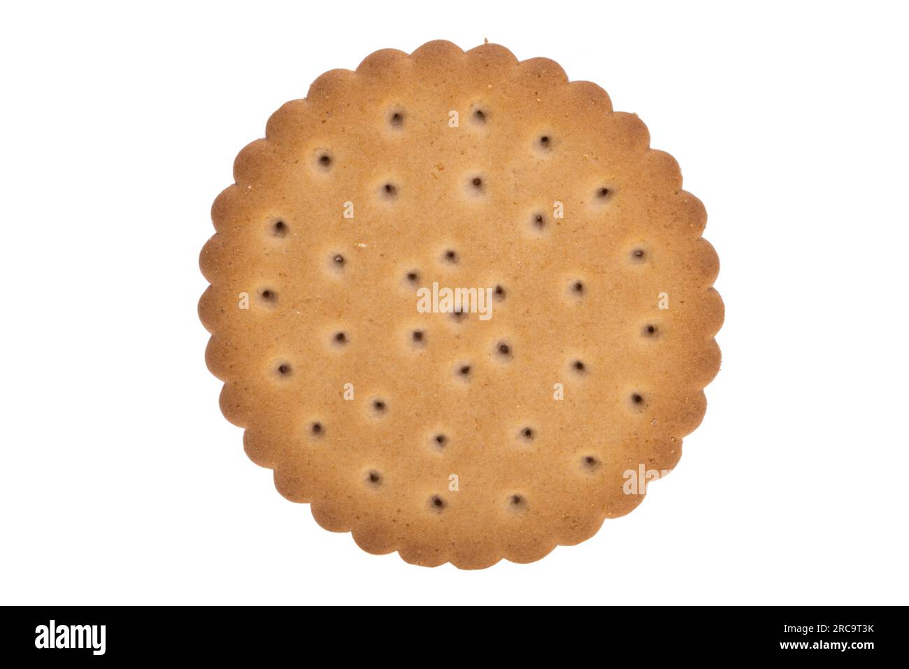 double cookies isolated on white background Stock Photo - Alamy