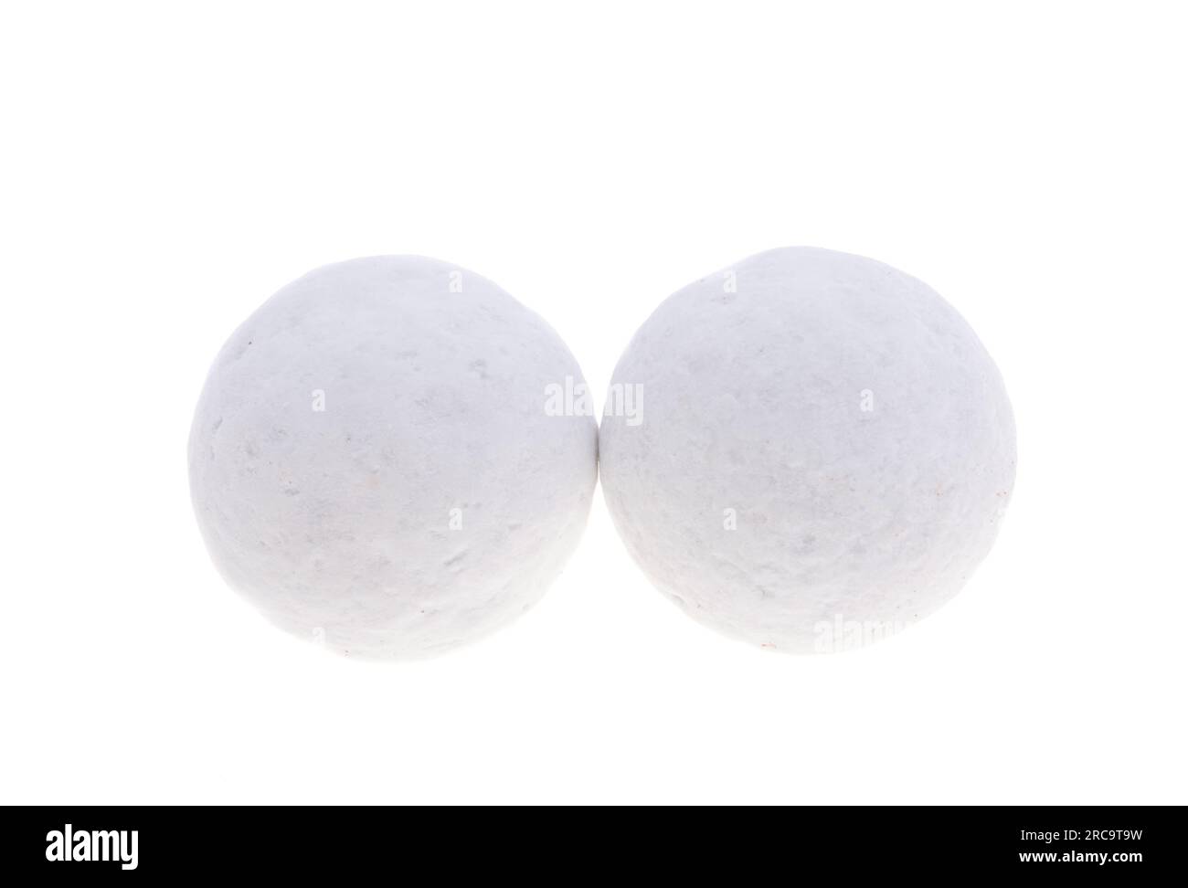 white chocolate balls isolated on white background Stock Photo - Alamy
