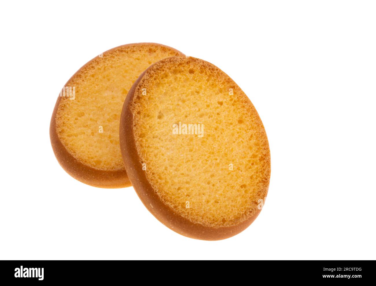 small croutons isolated on white background Stock Photo - Alamy