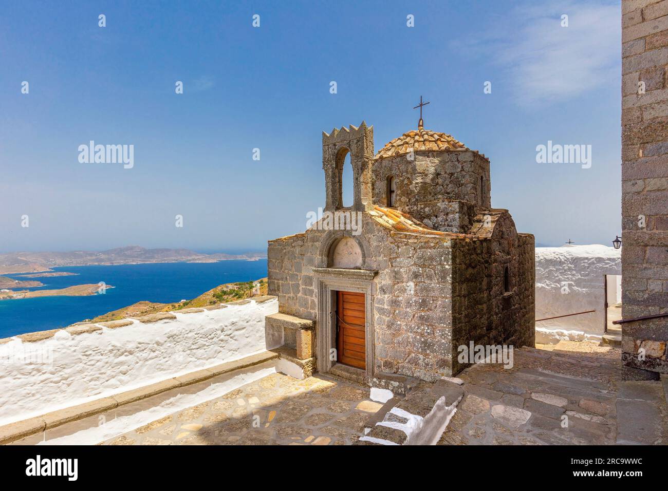 Patmos, GreeceThe Monastery of Saint John the Theologian Church of the ...