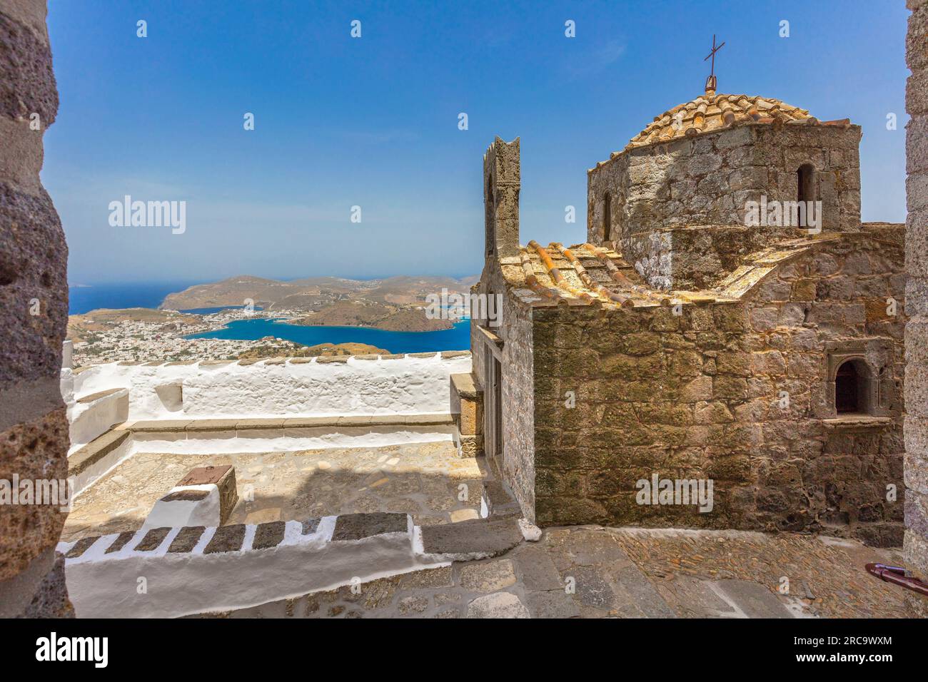 Monastery of saint john the theologian hi-res stock photography and ...