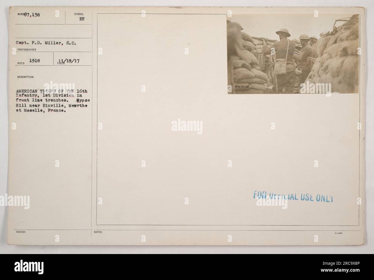 American soldiers from the 16th Infantry, 1st Division, are seen in ...