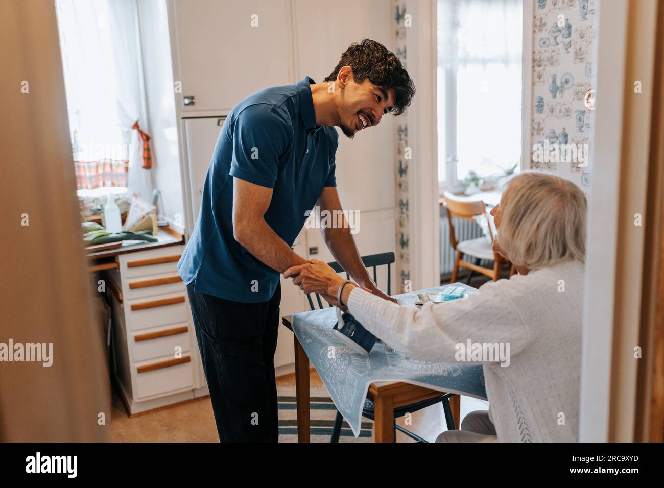 Young asian woman nurse caregiver hi-res stock photography and images ...