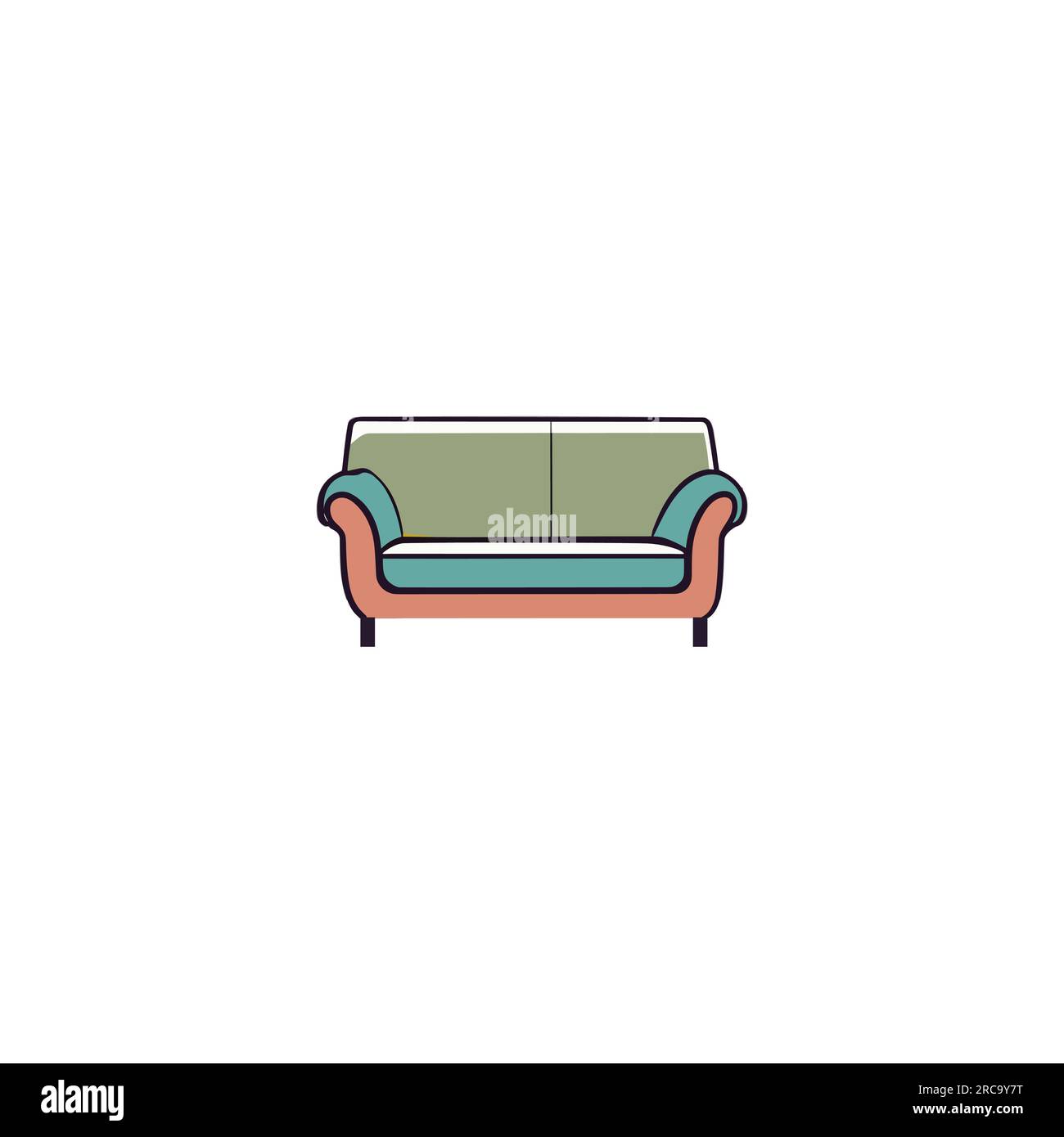 Sofa vector vectors Stock Vector Images - Alamy
