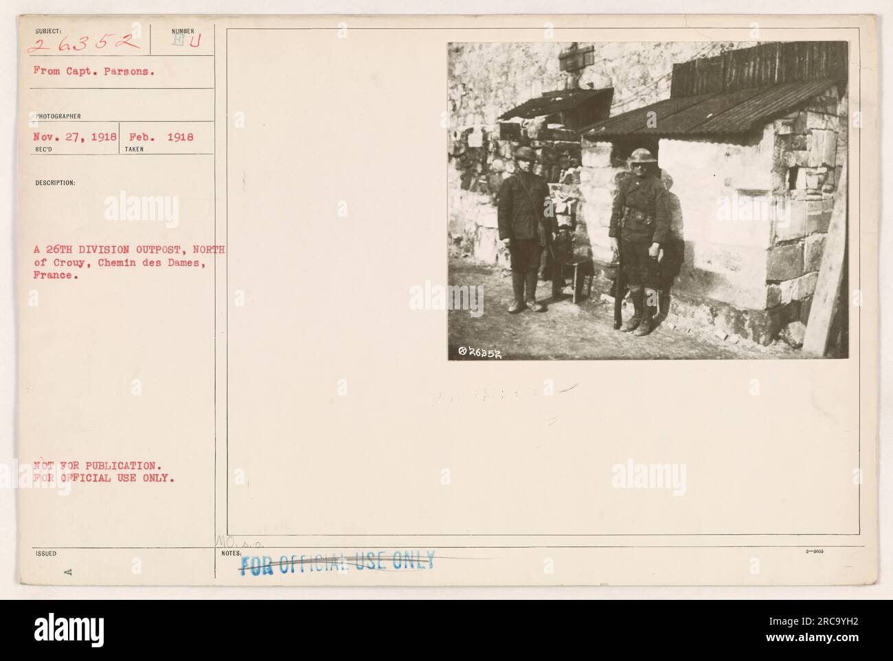 26th division outpost hi-res stock photography and images - Alamy