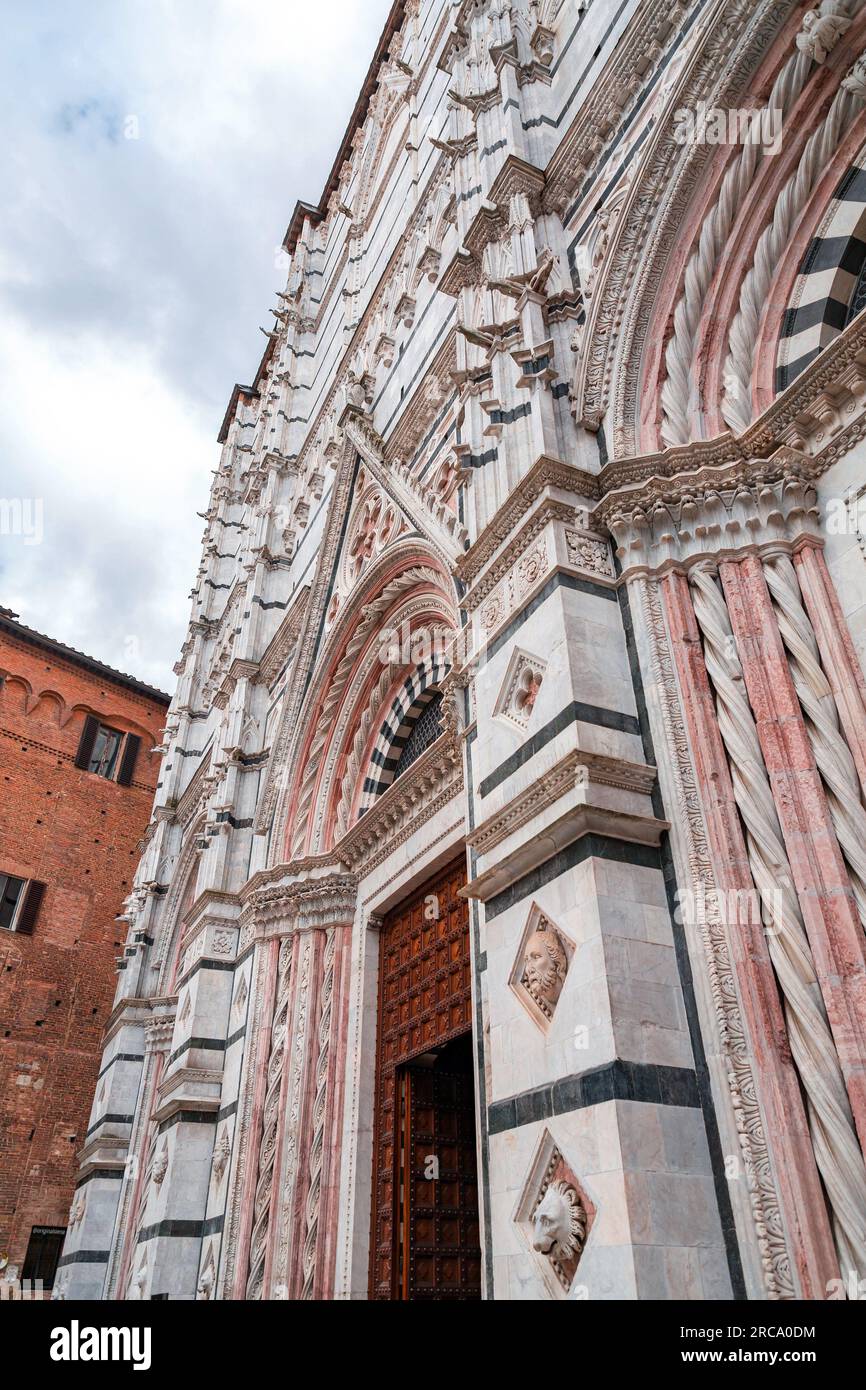 Siena Cathedral is a medieval church in Siena, dedicated from its ...