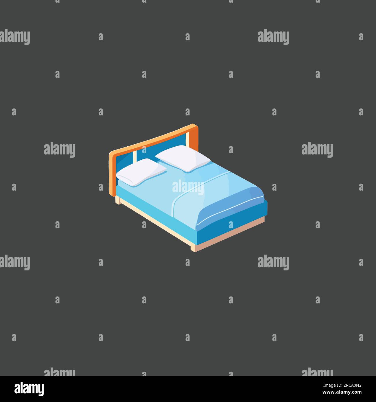 Bed art Stock Vector Images - Alamy