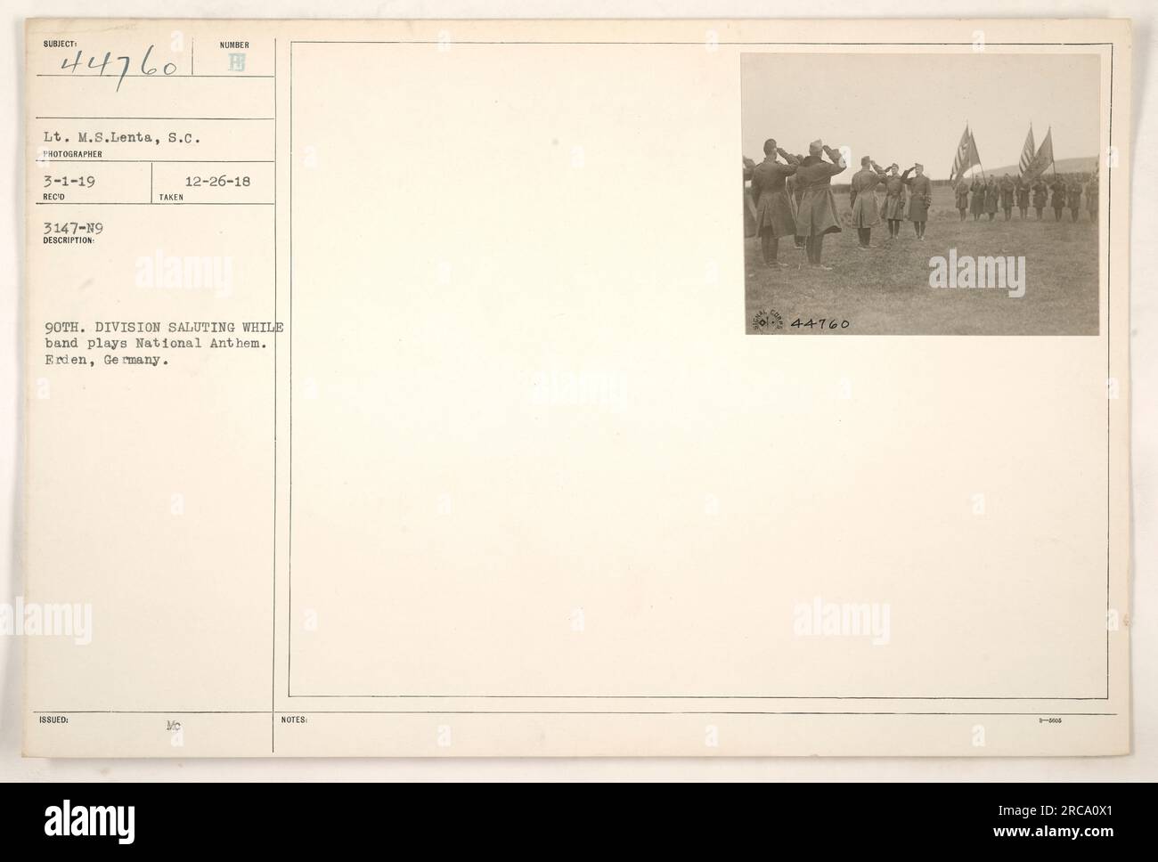 Lieutenant M.S. Lenta, a photographer from the Signal Corps, captured a ...