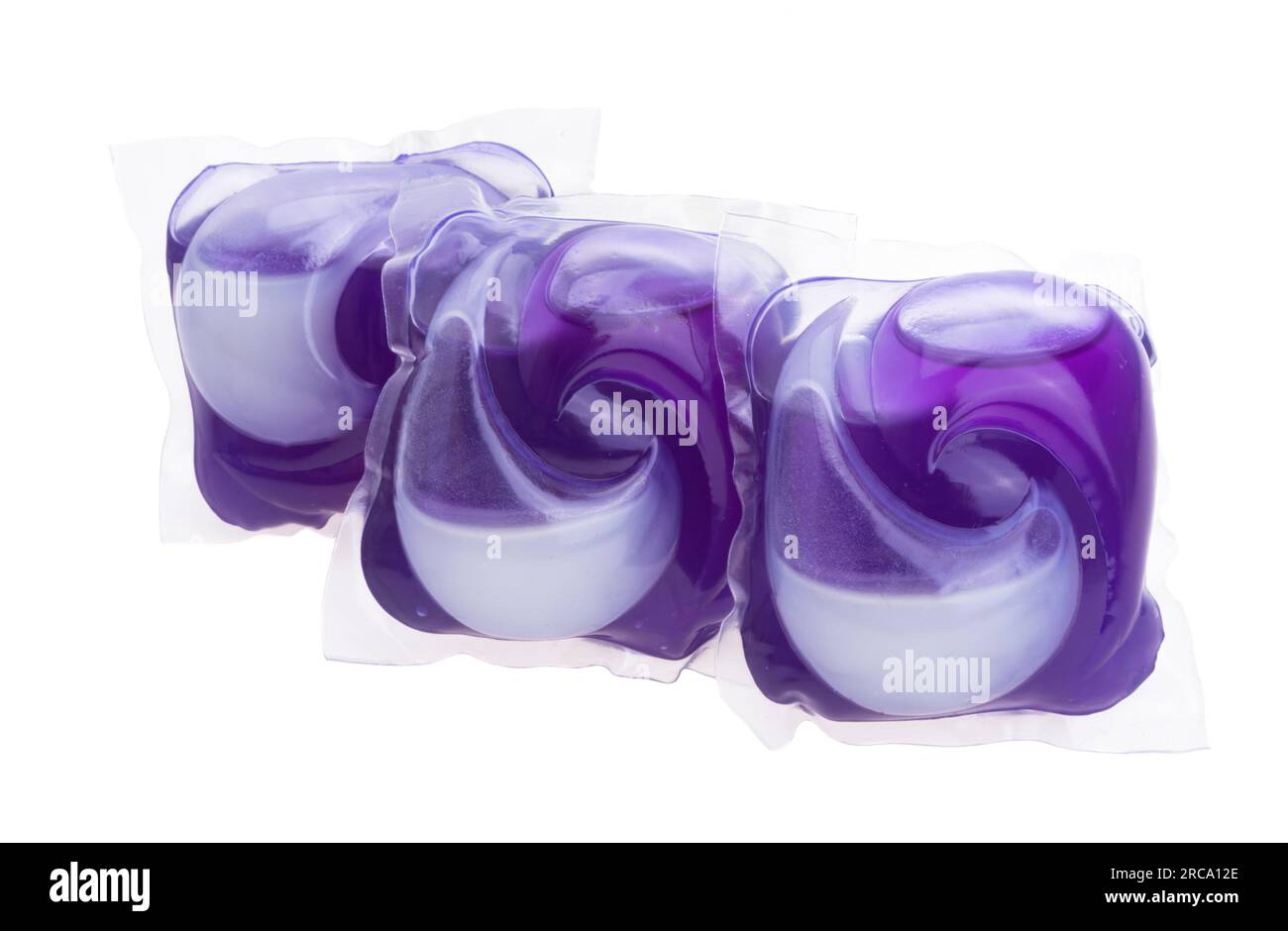washing capsules isolated on white background Stock Photo - Alamy