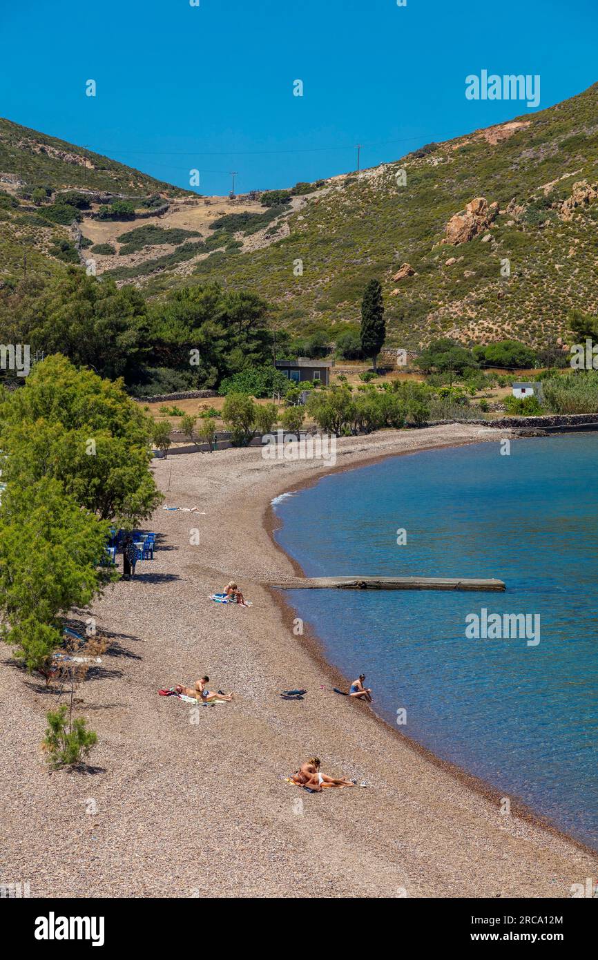 Patmos beach hi-res stock photography and images - Alamy
