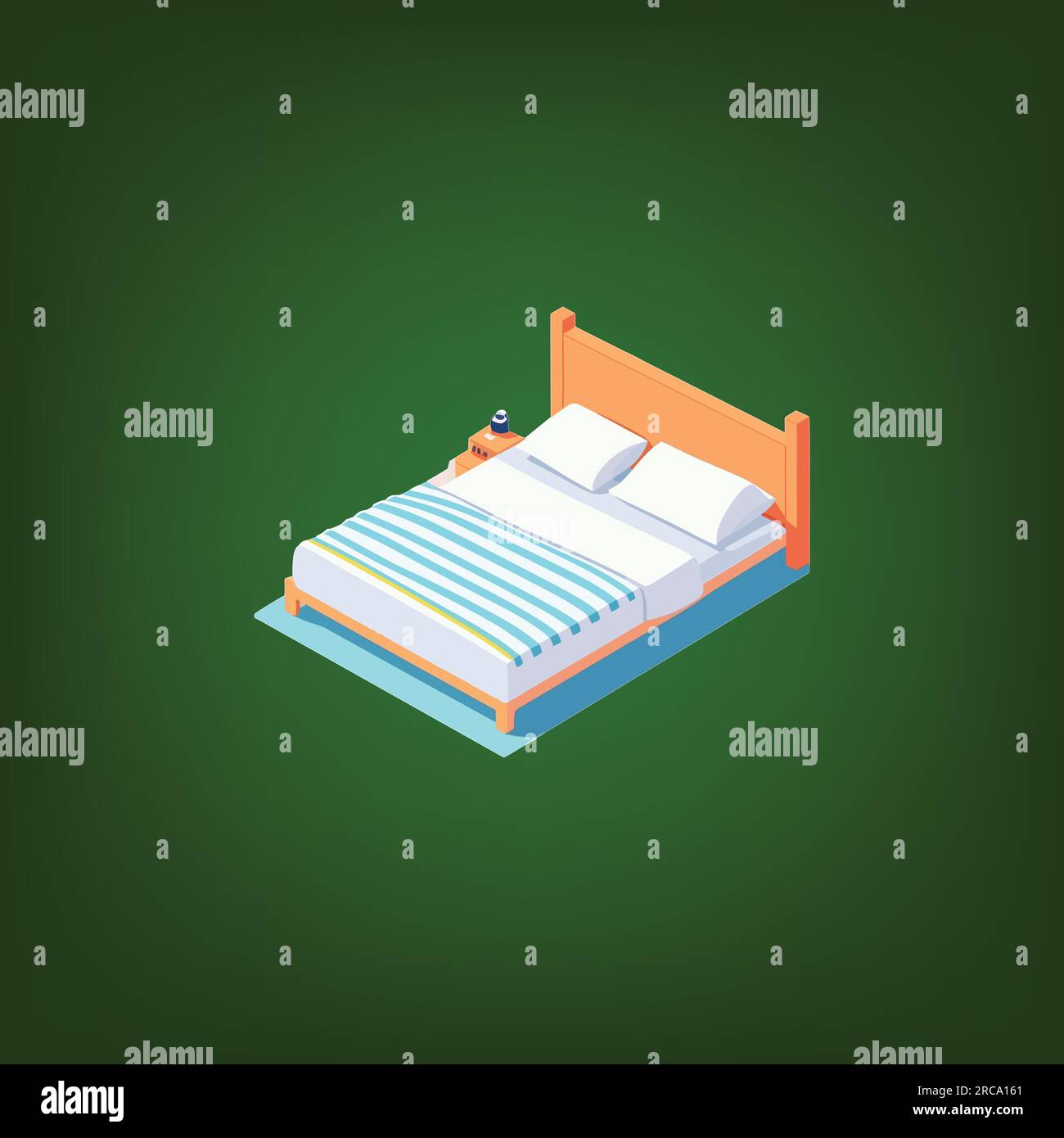 Mattress bed sheets Stock Vector Images - Alamy