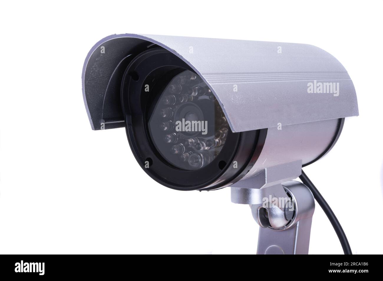 cctv camera isolated on white background Stock Photo - Alamy