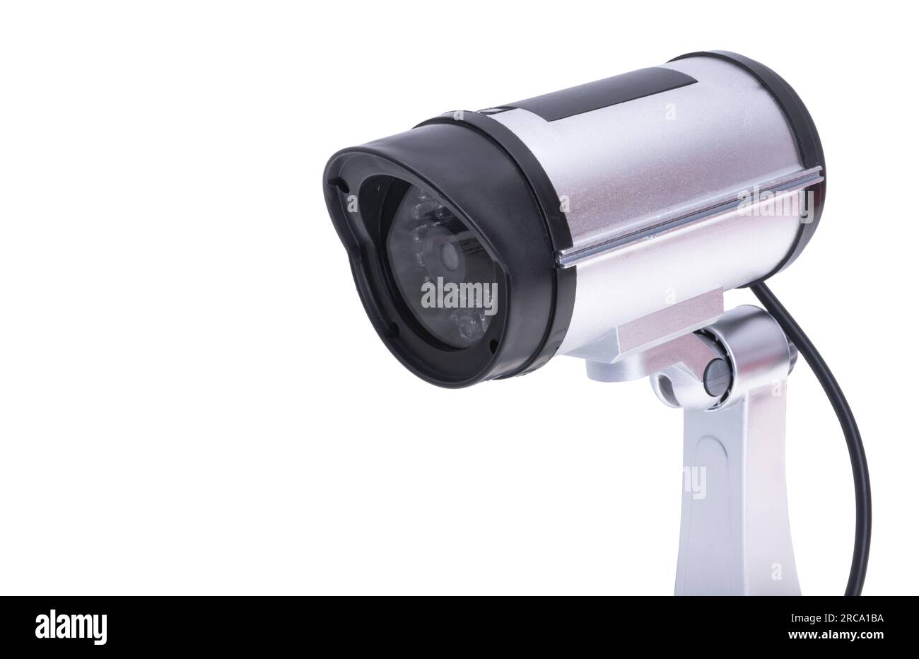 cctv camera isolated on white background Stock Photo - Alamy