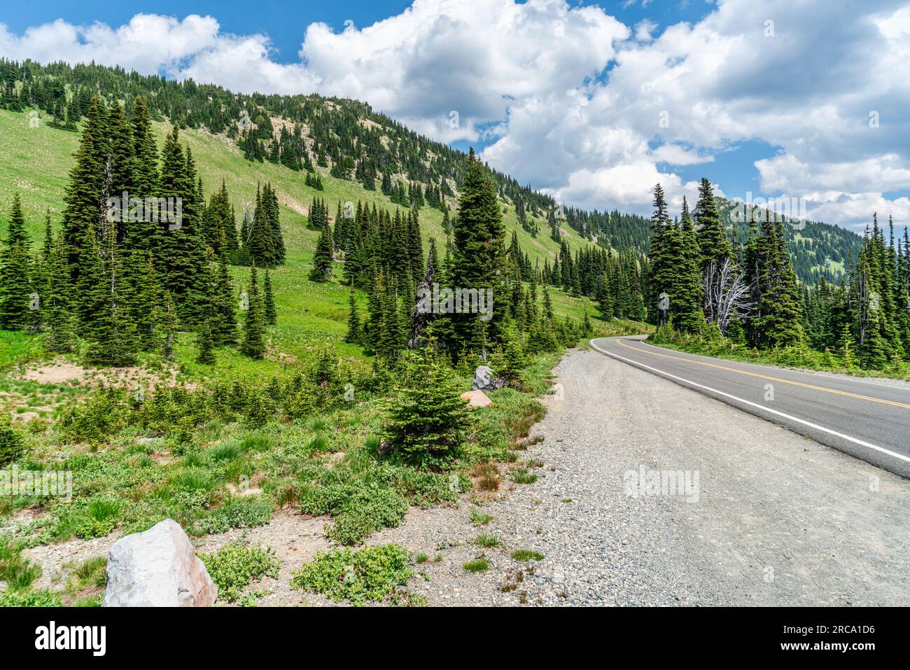 Foothills of mount rainier hi-res stock photography and images - Alamy