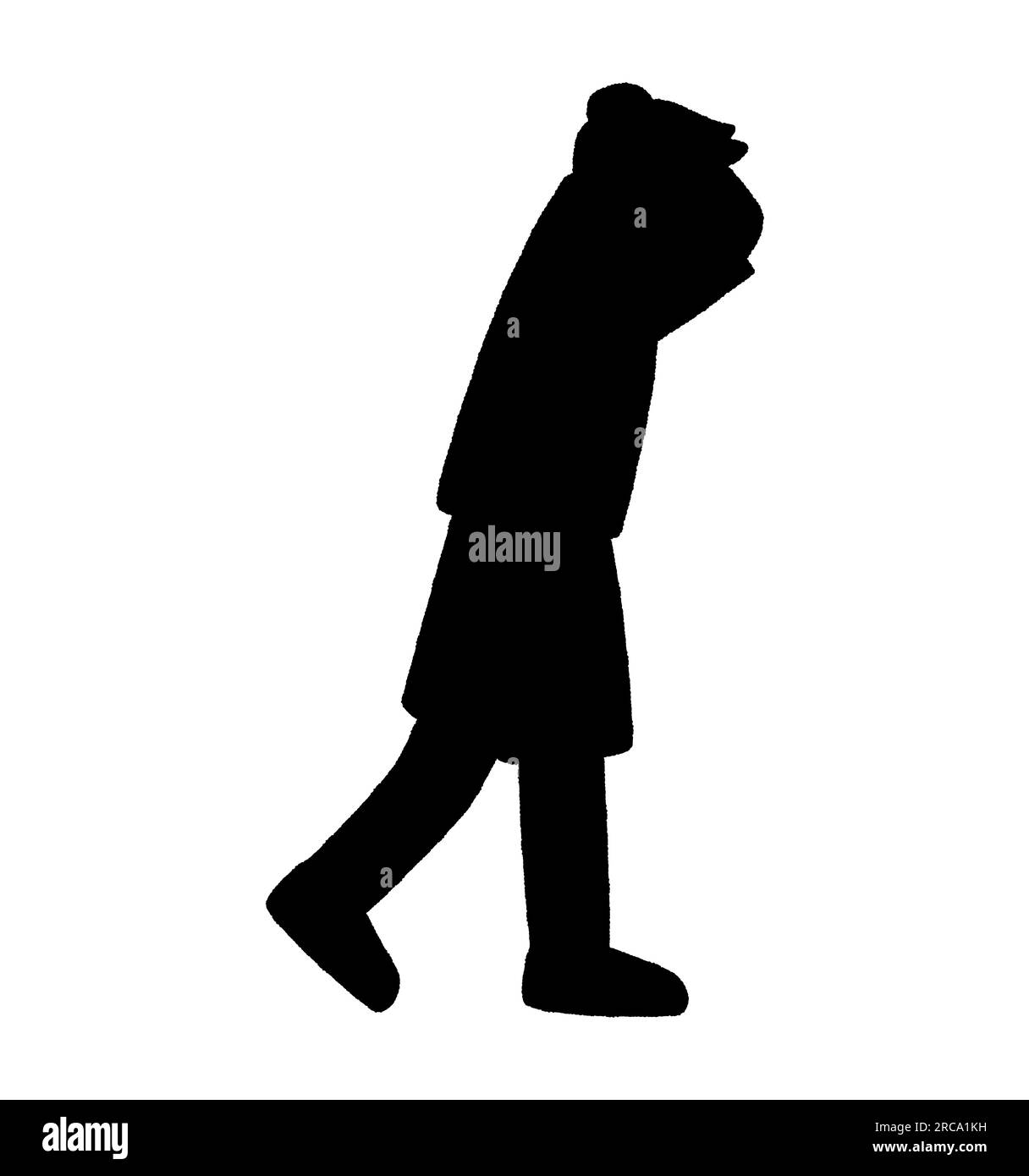 Sad Teen Silhouette