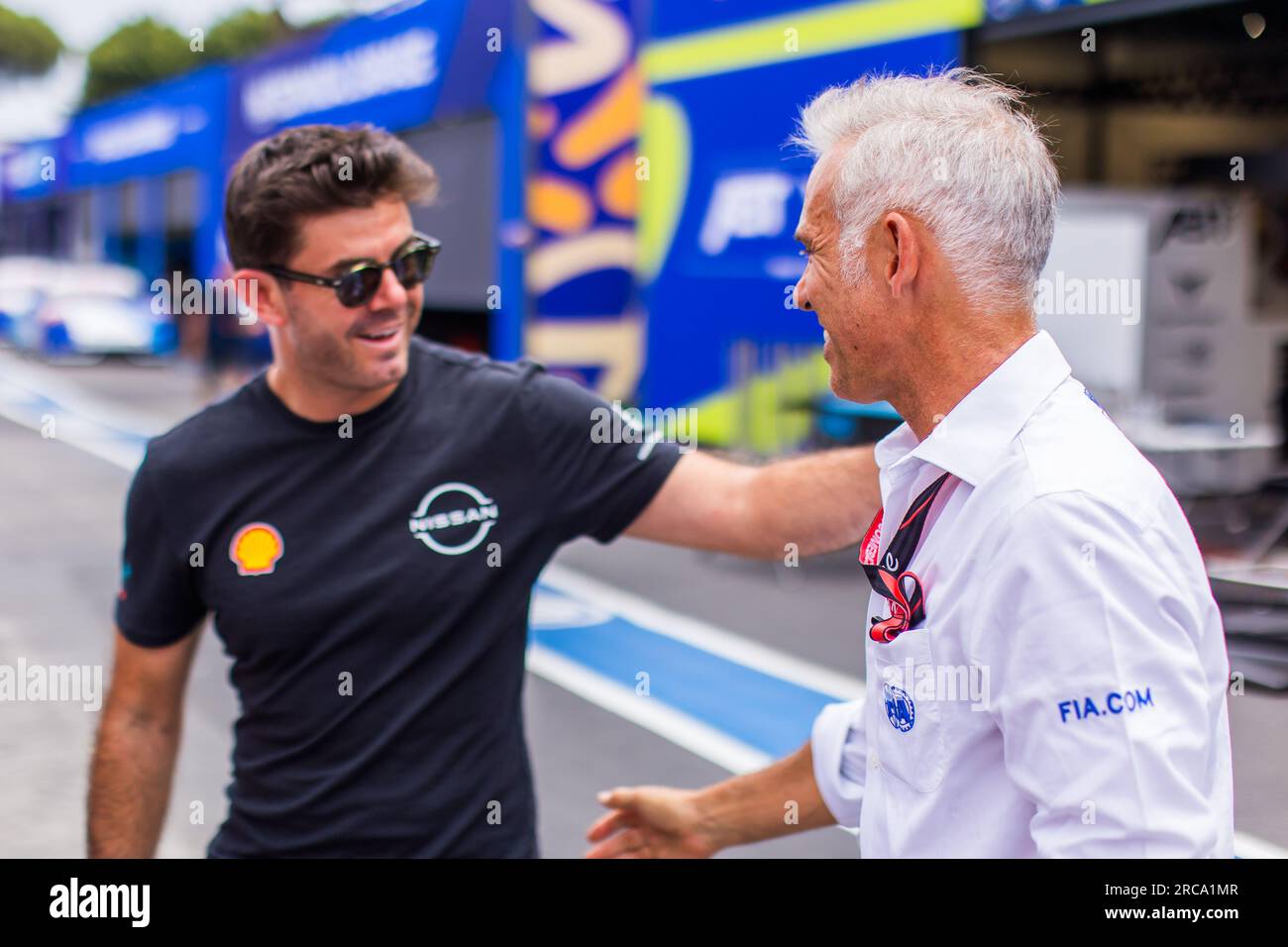 Rome, Italy. 13th July, 2023. BELMONDO Paul, Driver Advisor, NATO ...