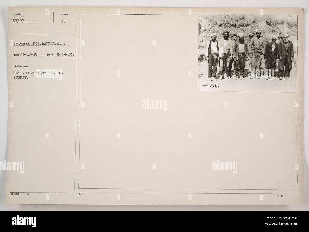 Soldiers interacting with local residents in Mama Khatum, Turkey during ...