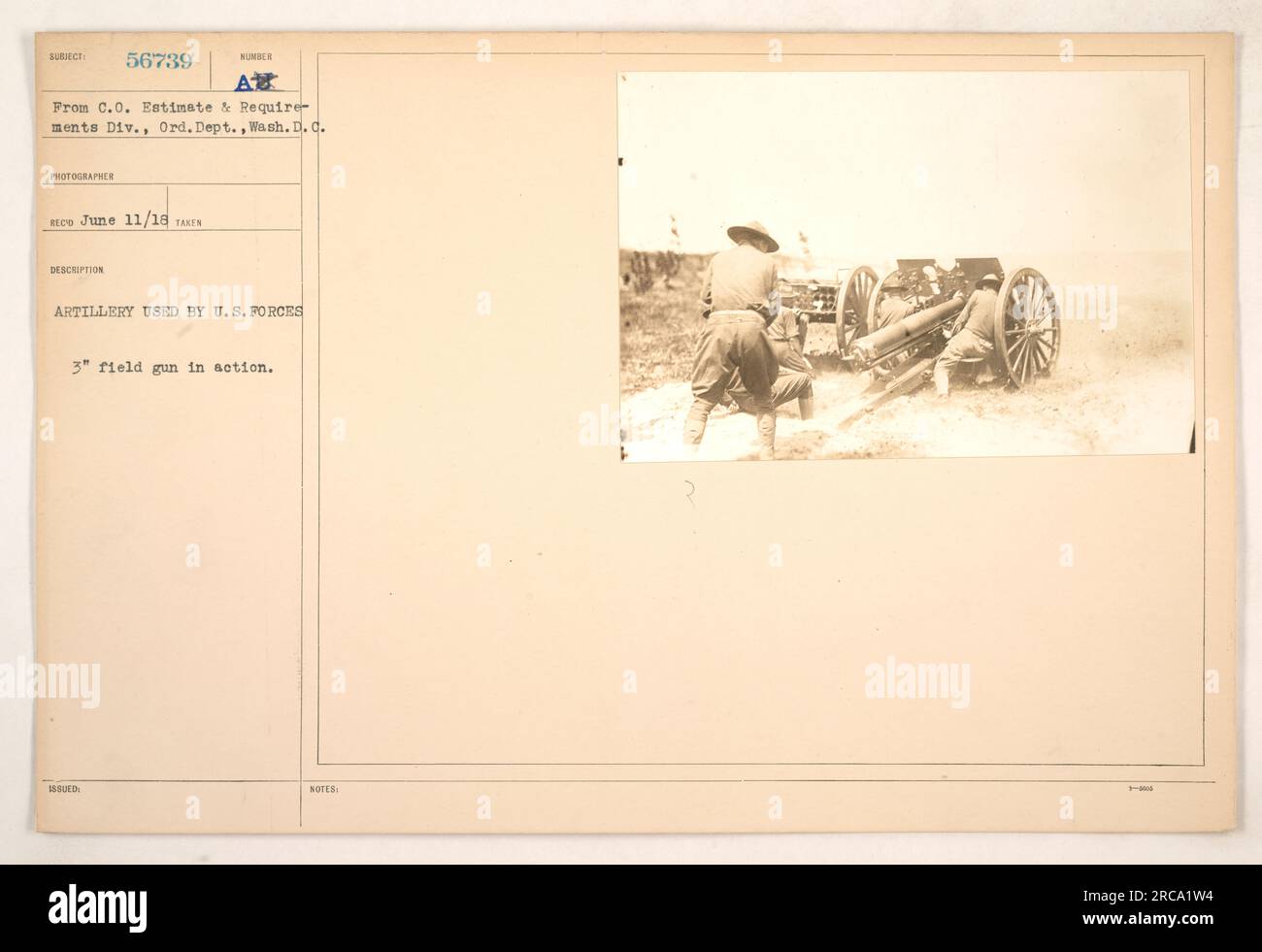 American artillery units in world war i hi-res stock photography and ...