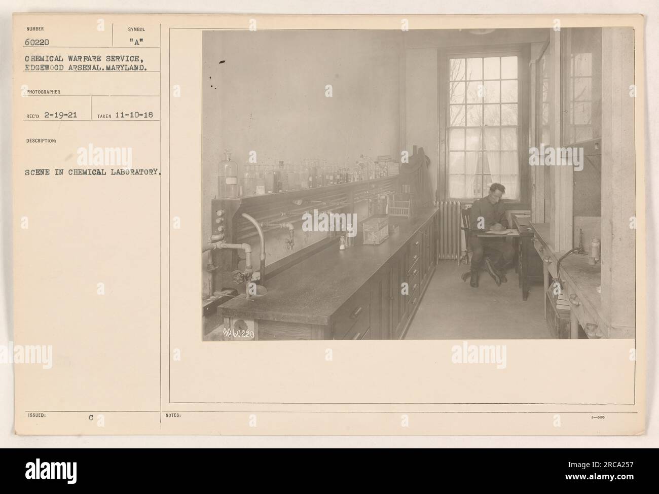 Laboratory scene in world war one hi-res stock photography and images ...