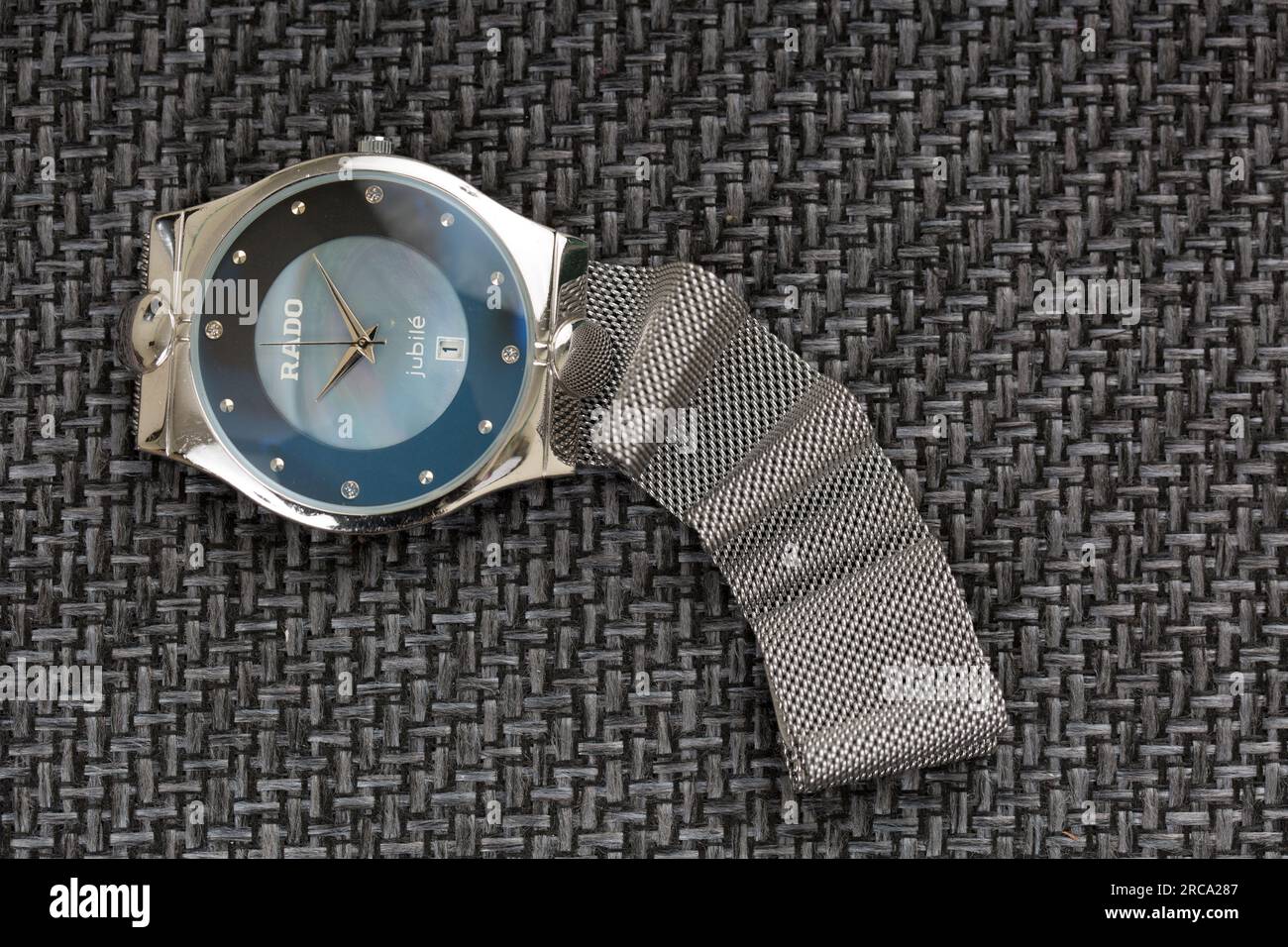 Chronograph hand wristwatch clock time classic designer items product ...