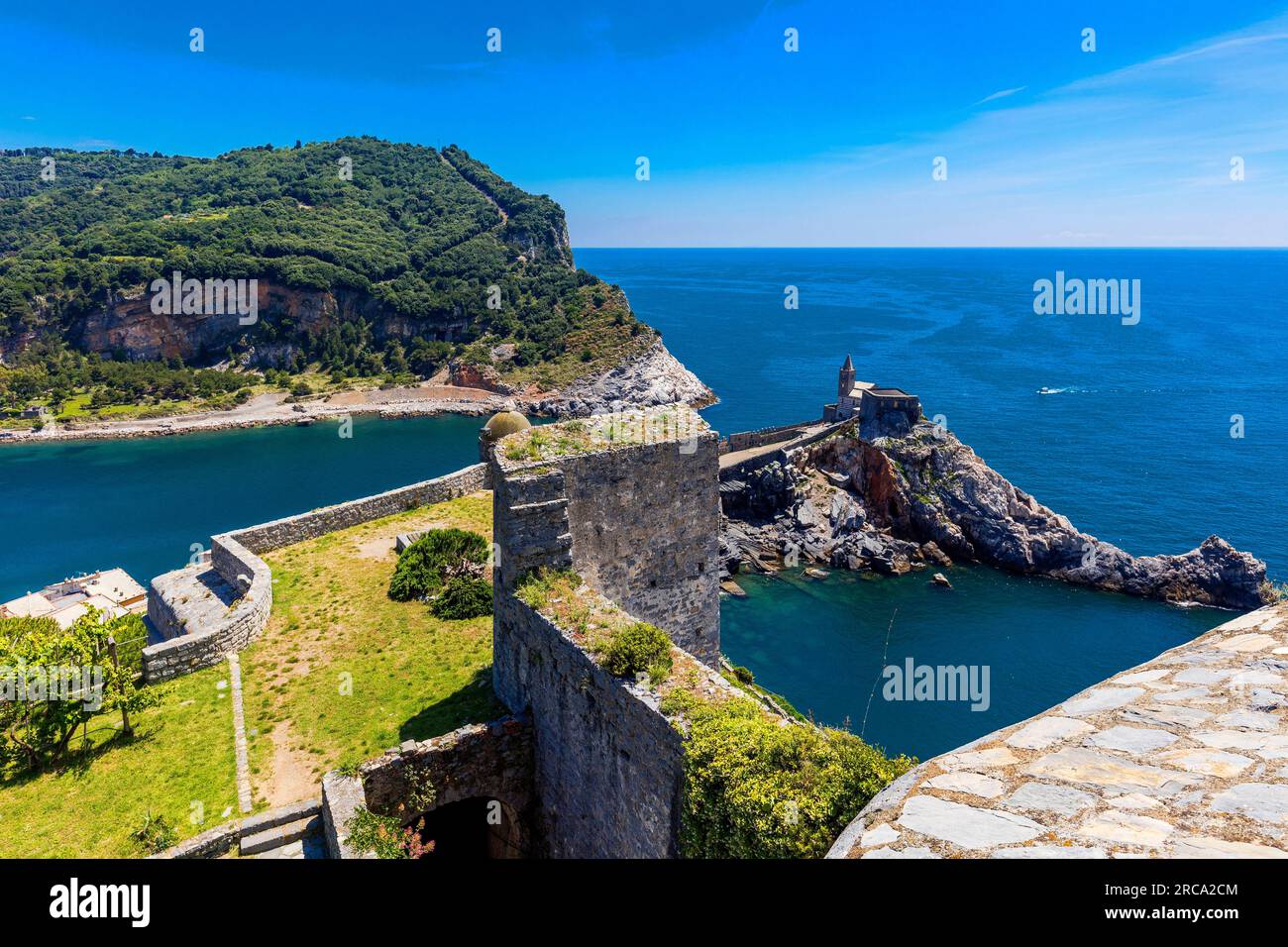 Doria castle portovenere liguria hi-res stock photography and images ...