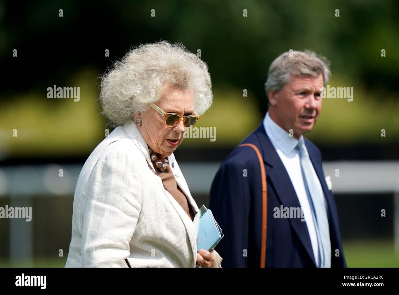 Kirsten Rausing during Ladies Day of The Boodles July Festival 2023 at ...