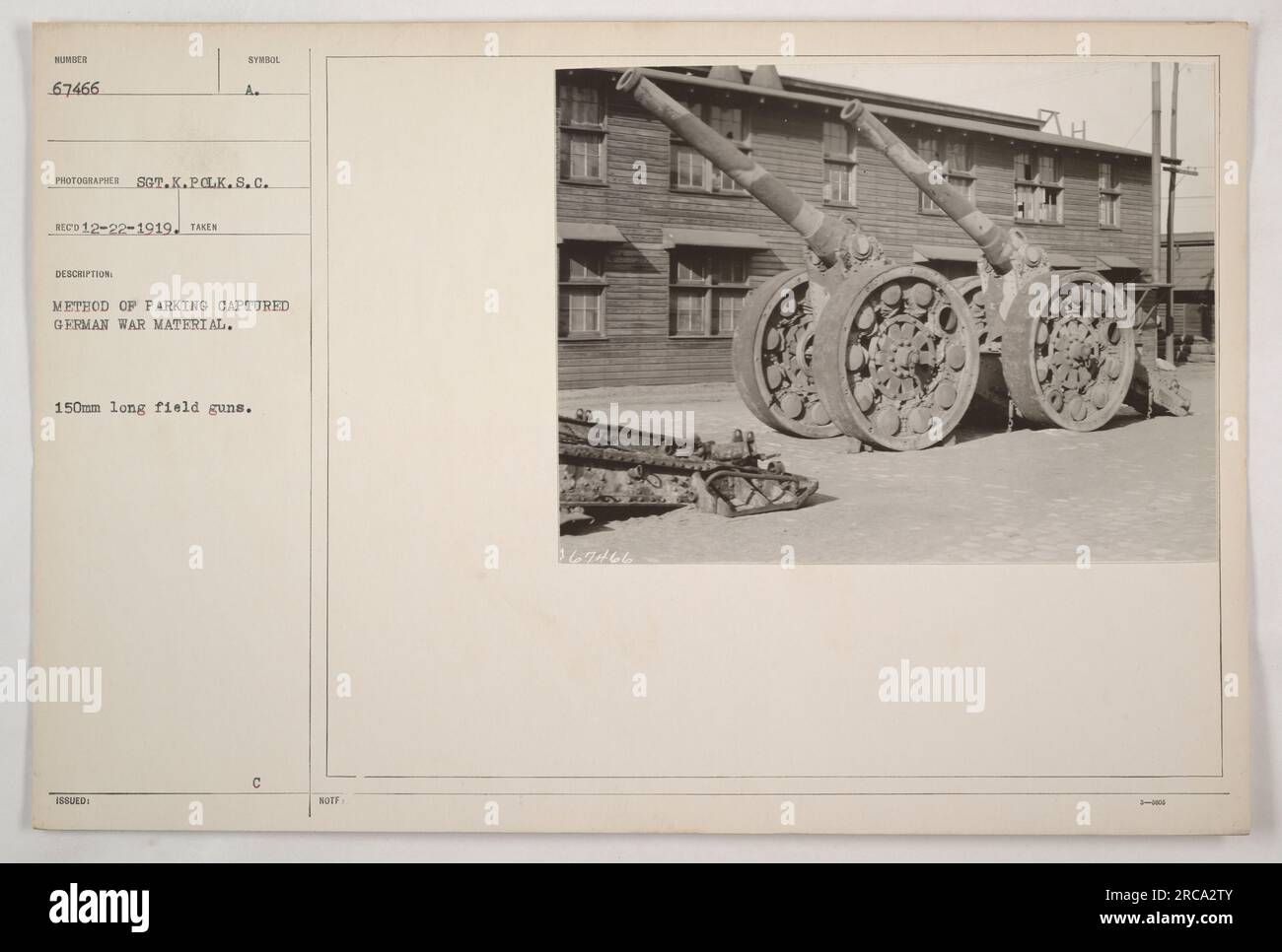 Method of parking captured german guns hi-res stock photography and ...