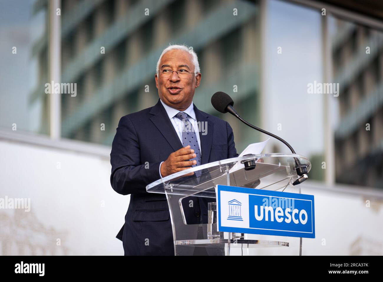 July 12, 2023, Paris, France: Portuguese Prime-Minister AntÃ³nio Costa ...
